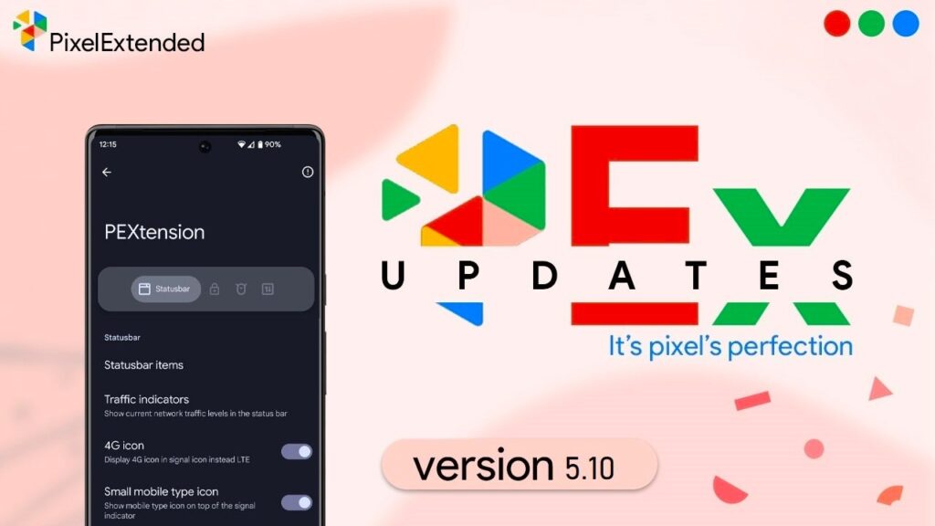 Download Pixel Extended Rom 5.10 With Android 13 | The Custom Rom