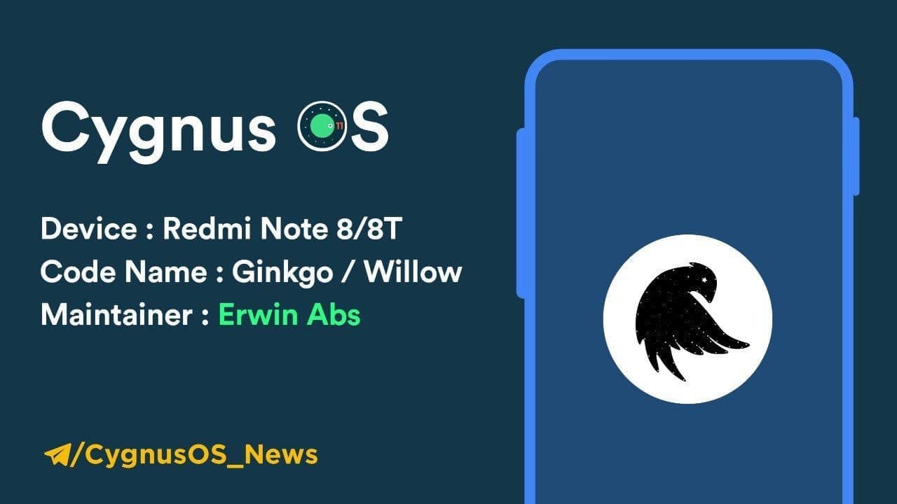 Cygnus OS With Android 11 For Redmi Note 8/8T (Ginkgo) | The Custom Rom